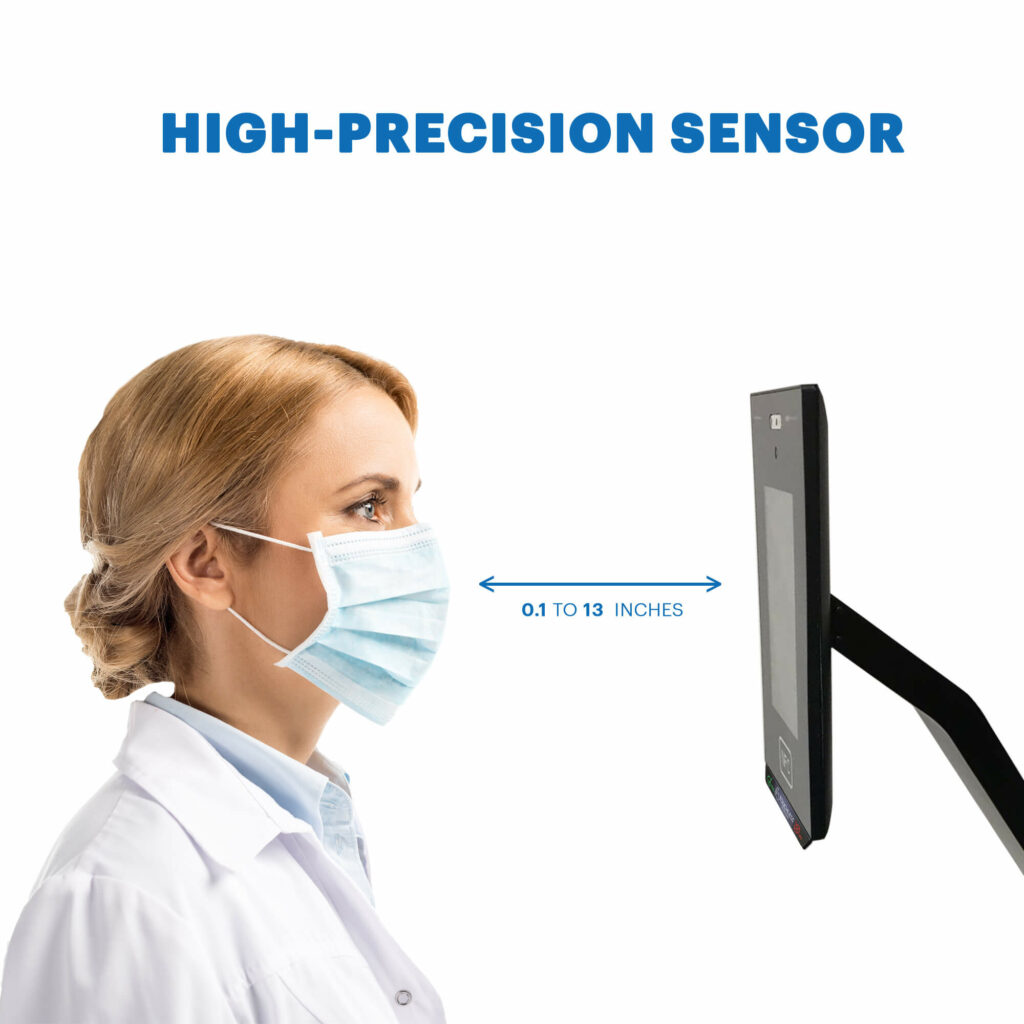 Temperature Kiosk + Touchless Questionnaire Pad - Shop Thermal Detector | Attendance Management ...